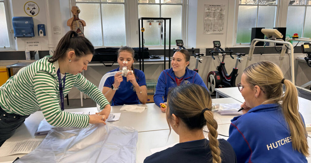 Sports Science Lab Visit - Hutchesons Grammar School