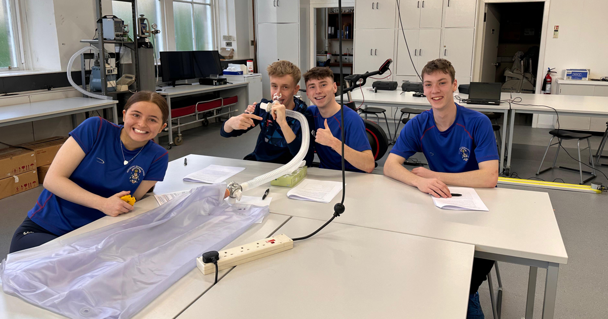Sports Science Lab Visit - Hutchesons' Grammar School